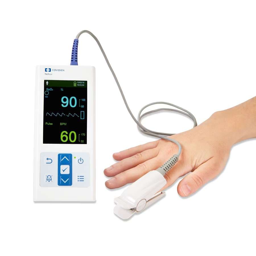 Nellcor Portable SpO2 Patient Monitor: Handheld Oximeter