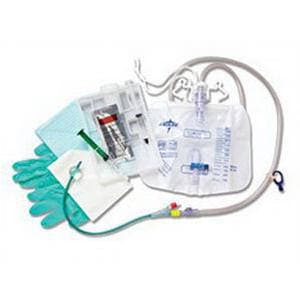 Medline Industries Silvertouch 2-Way Closed System Foley Catheter Tray ...