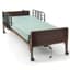 Medline Basic Lightweight Homecare Bed - Adjustable, Durable & Safe