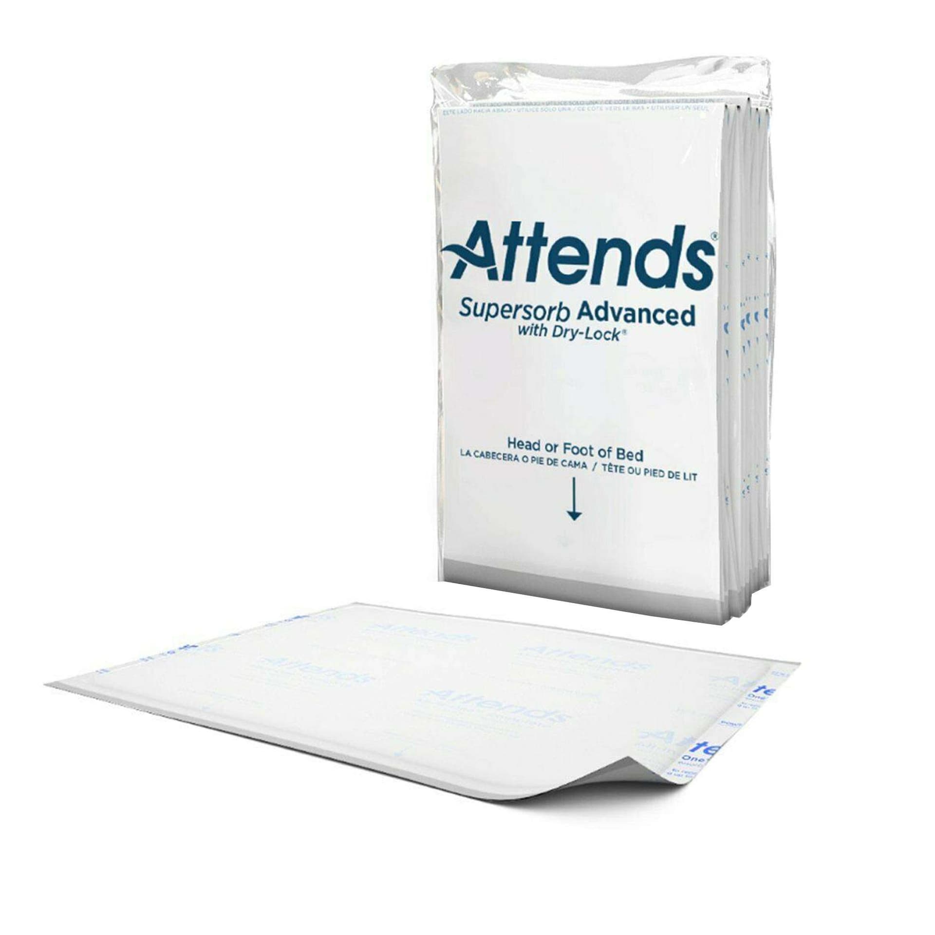 Attends Supersorb Advance Premium Underpads| 30 x 36 Inch