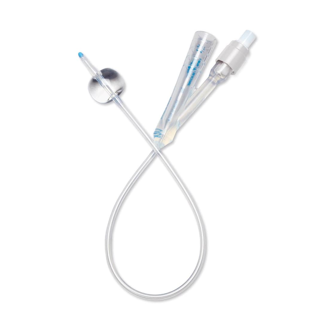 Dover Hydrogel Coated 2-Way Foley Catheter| Coude Tip