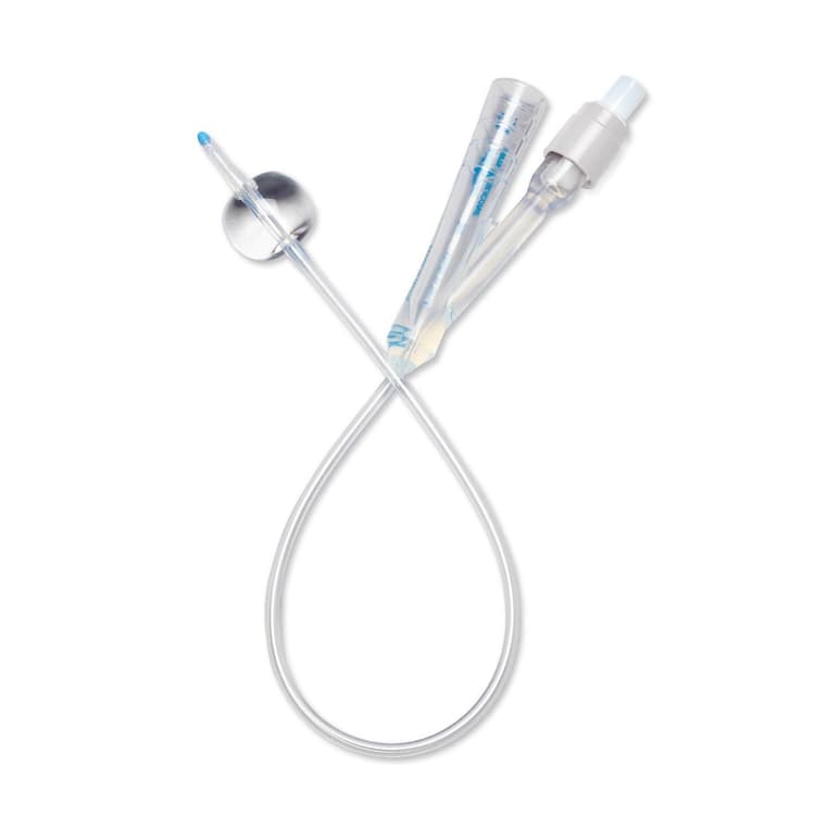 Dover Hydrogel Coated 2-Way Foley Catheter| Coude Tip