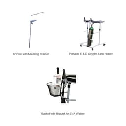 Eva Pneumatic Support Walker for Home - Adjustable Walker
