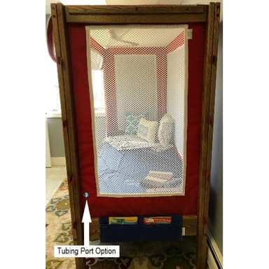 Courtney Enclosed Canopy Bed - Safety Bed for Special Needs