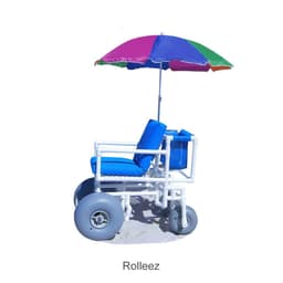 Rolleez Wheeleez PVC Beach Wheelchair with Balloon Wheels
