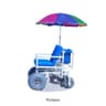 Rolleez Wheeleez PVC Beach Wheelchair with Balloon Wheels