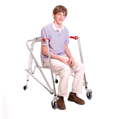 Kaye Large Posture Control Walker with Seat | Kaye Walking Aids