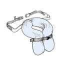 Danmar Hensinger Head Support with Mount Bar - Positioning Support